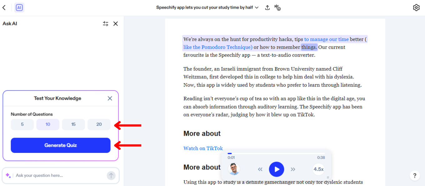 Ultimate Guide to the Speechify Web App for Text to Speech | Speechify