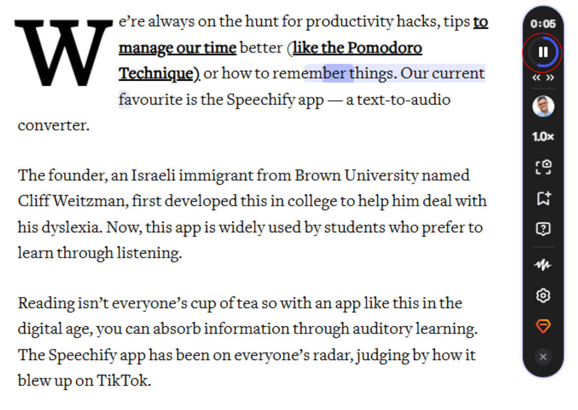 Ultimate Guide to the Speechify Chrome Extension for Text to Speech ...