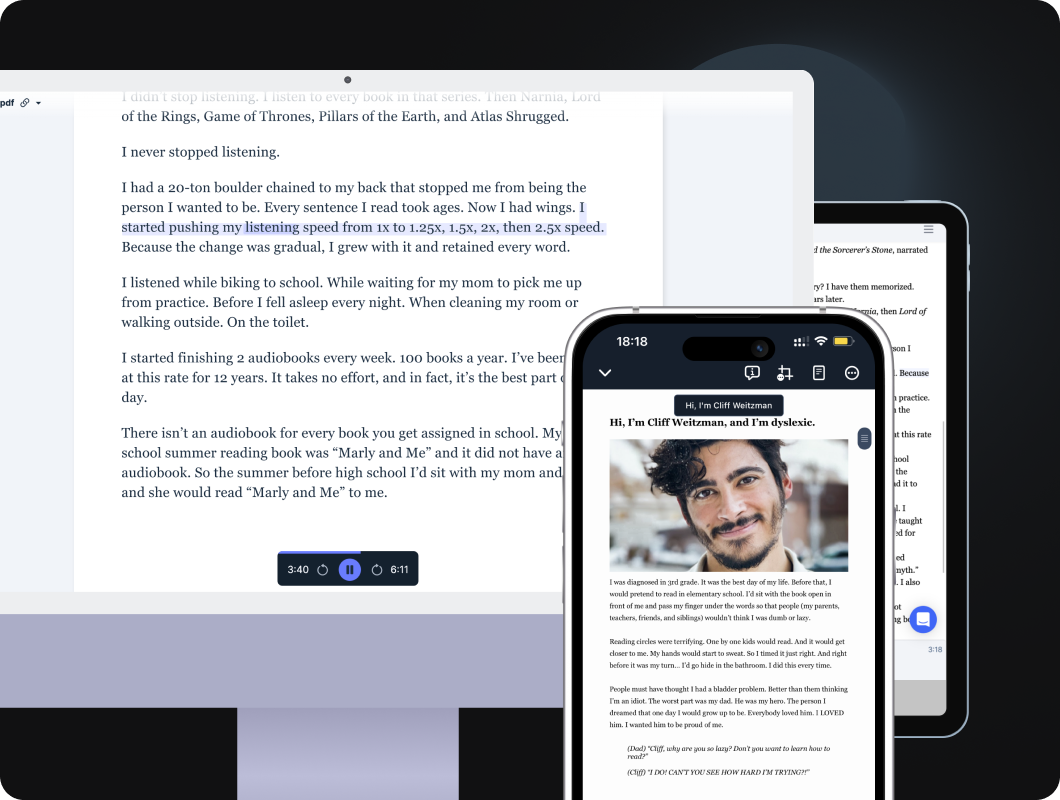 Best Free Text To Speech Voice Reader | Speechify