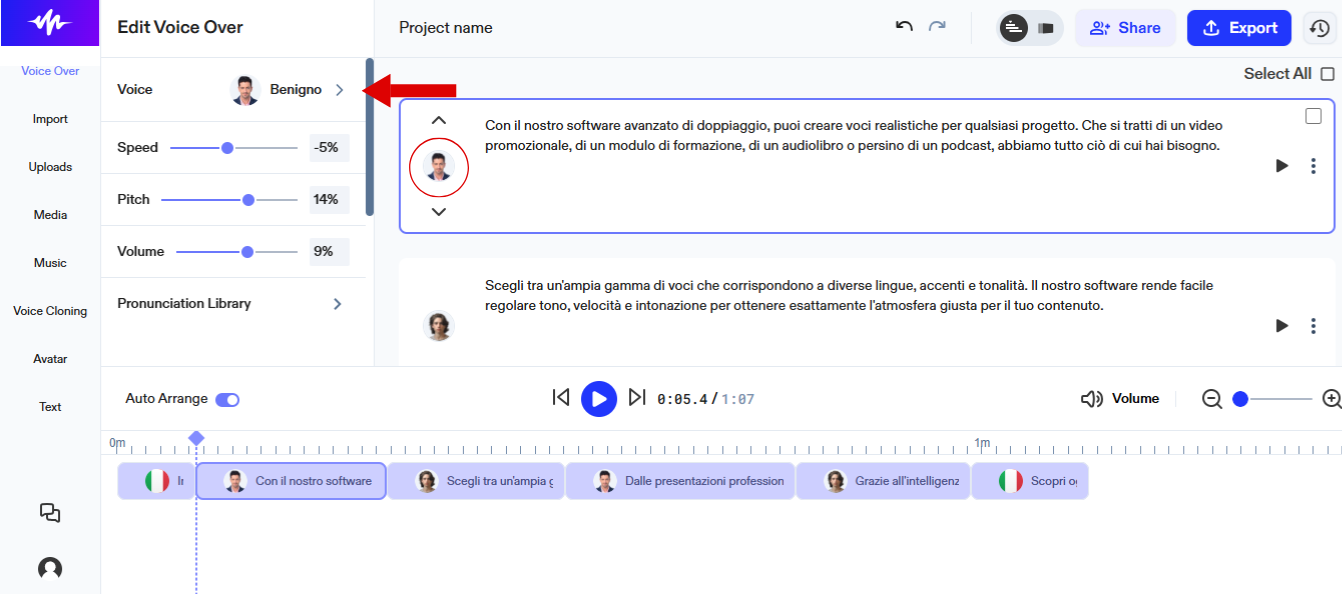 What is the best AI Voice Generator for Italian? | Speechify