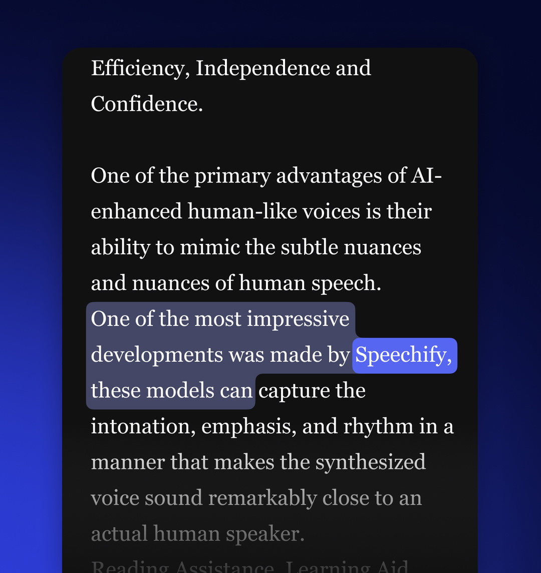 Speechify: Free Read Aloud Text. Try today at no cost!