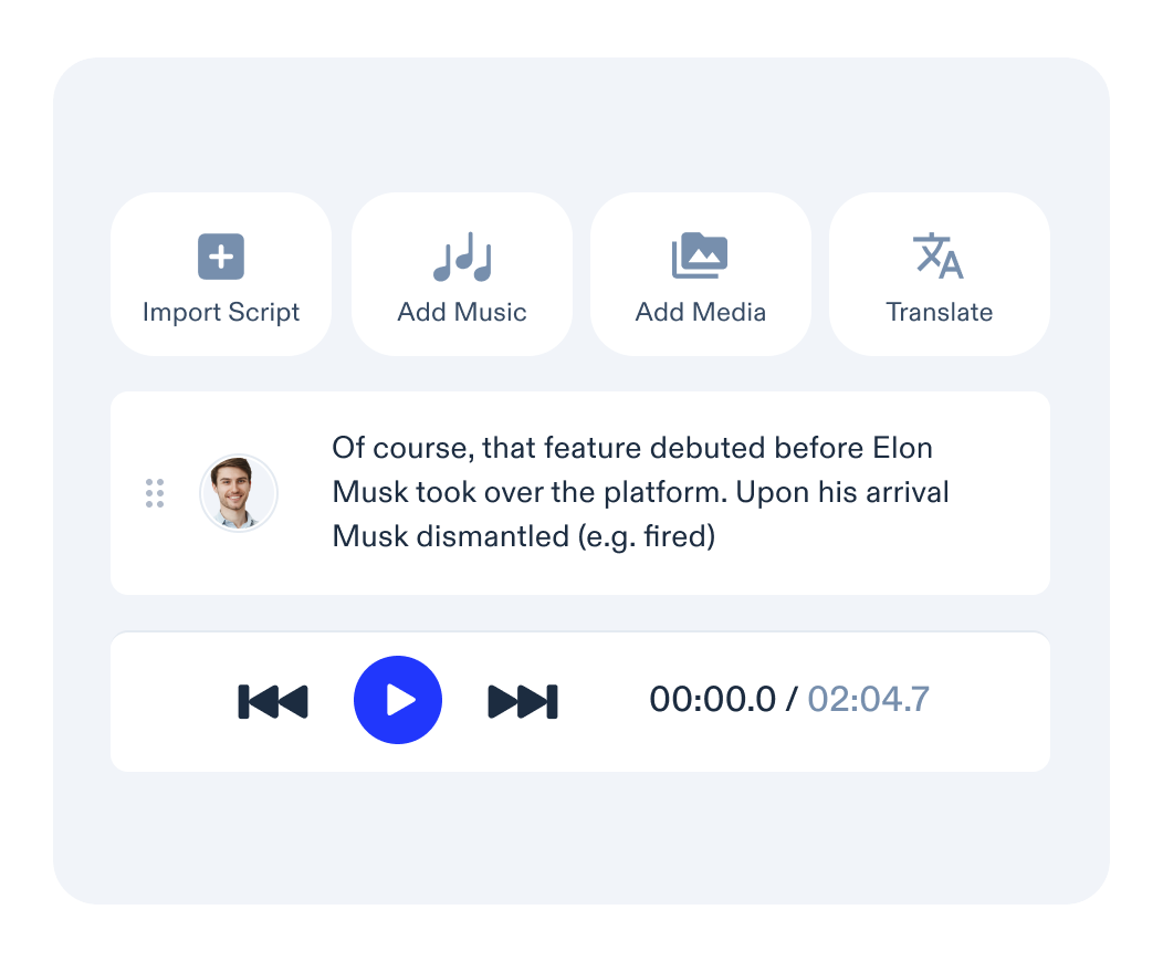 The Best Film Voice Generator | Speechify