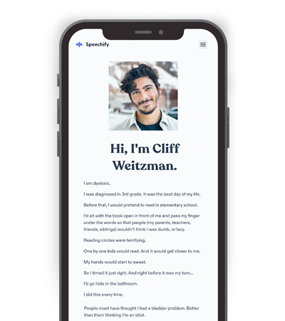 Speechify for DSA | Speechify